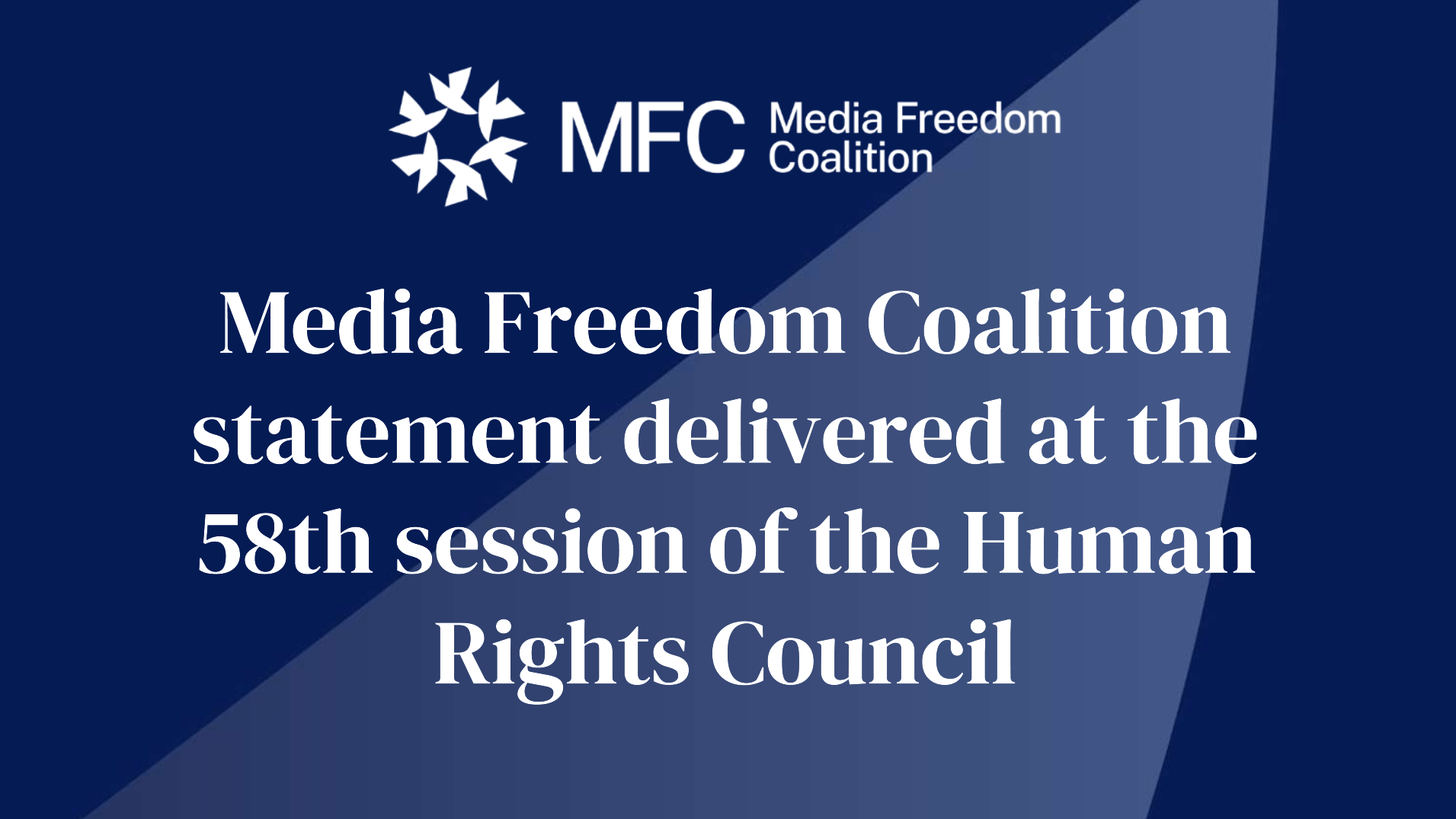Home - Media Freedom Coalition